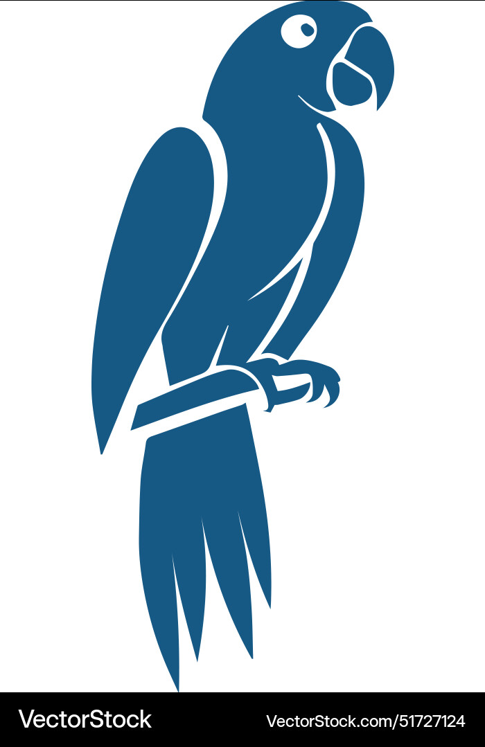 Parrot logo Royalty Free Vector Image - VectorStock