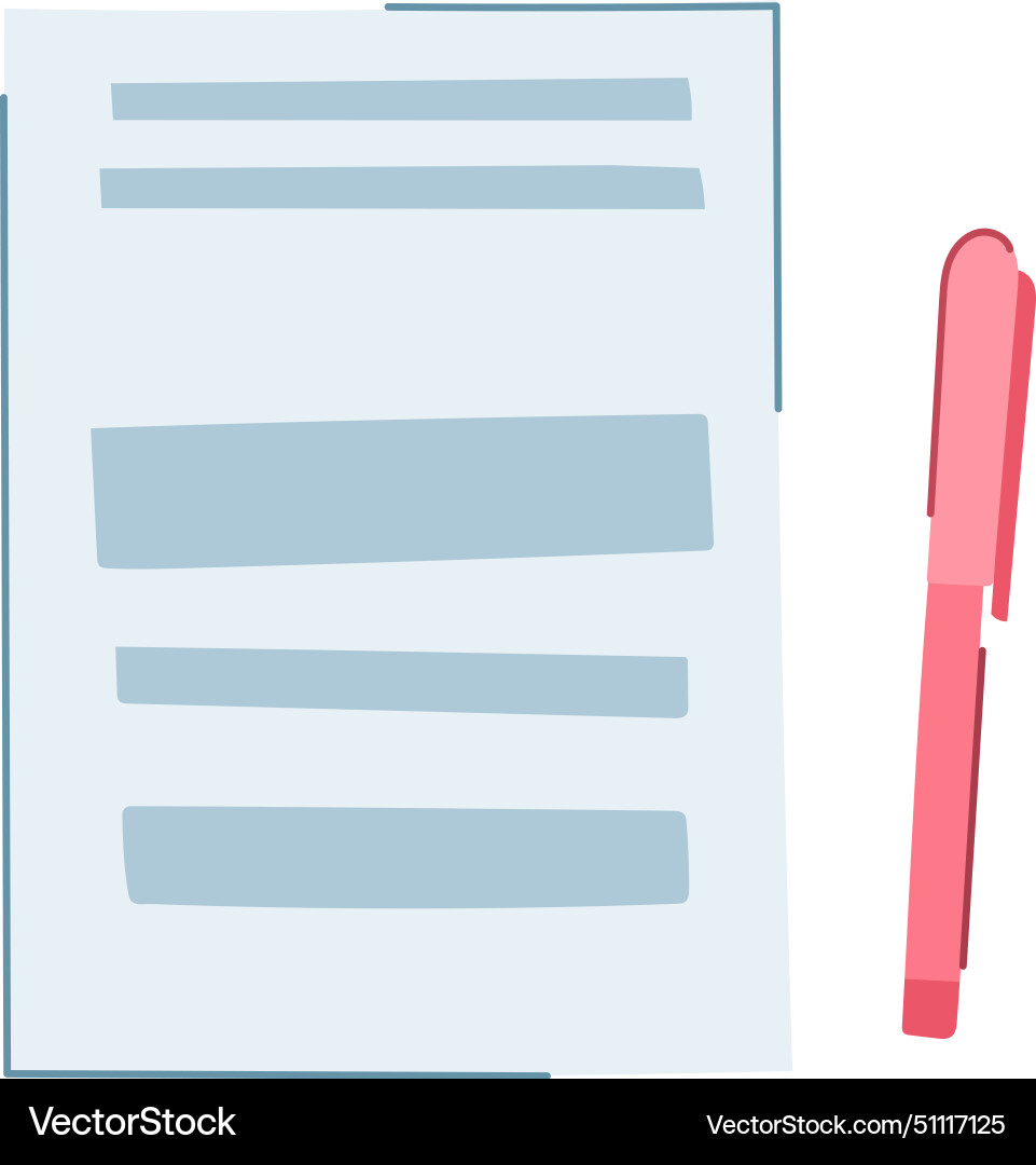 Revenue financial statement cartoon Royalty Free Vector