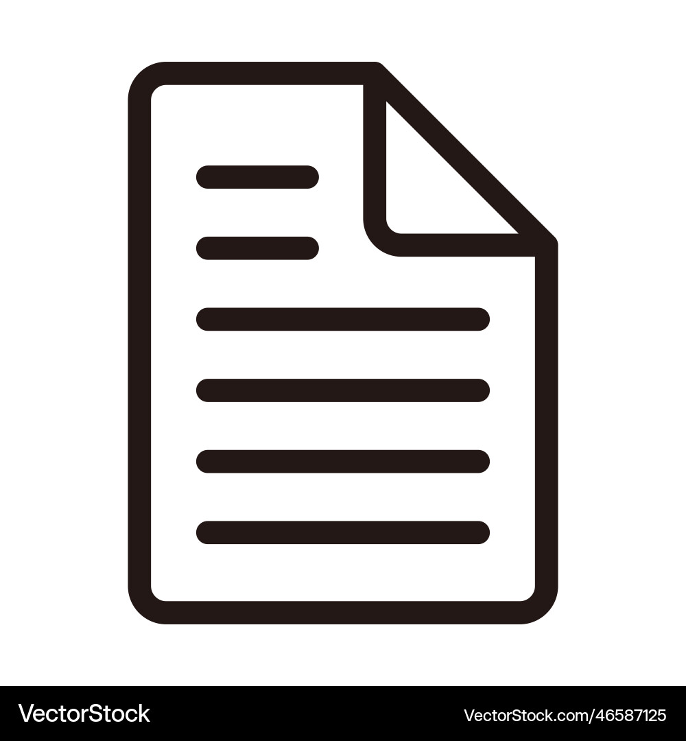 Text file icon Royalty Free Vector Image - VectorStock Text file icon Royalty Free Vector Image - VectorStock