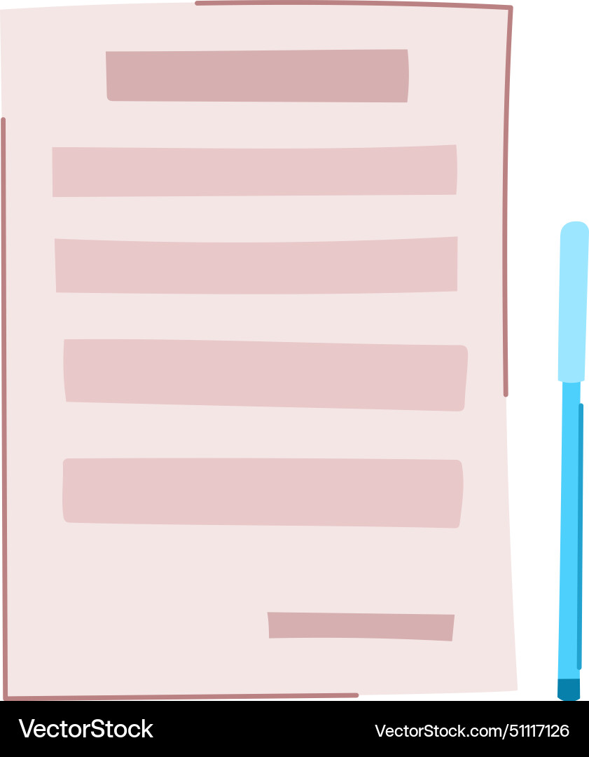 Expenses financial statement cartoon Royalty Free Vector