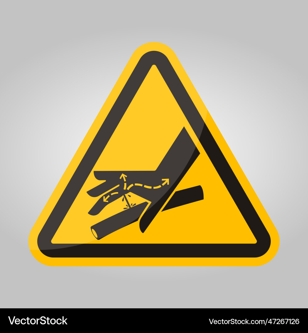 Skin puncture hydraulic line symbol sign isolate Vector Image