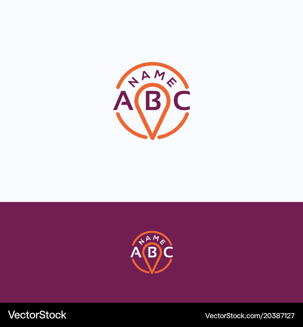 Abc logo Royalty Free Vector Image - VectorStock