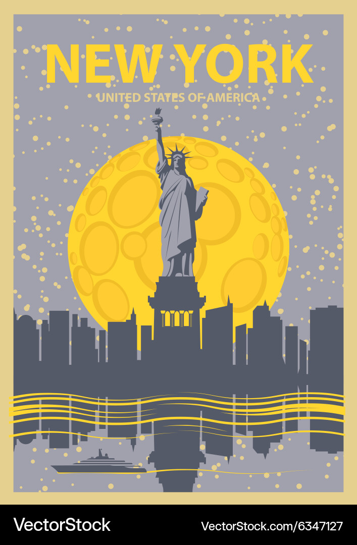 New york city Royalty Free Vector Image - VectorStock