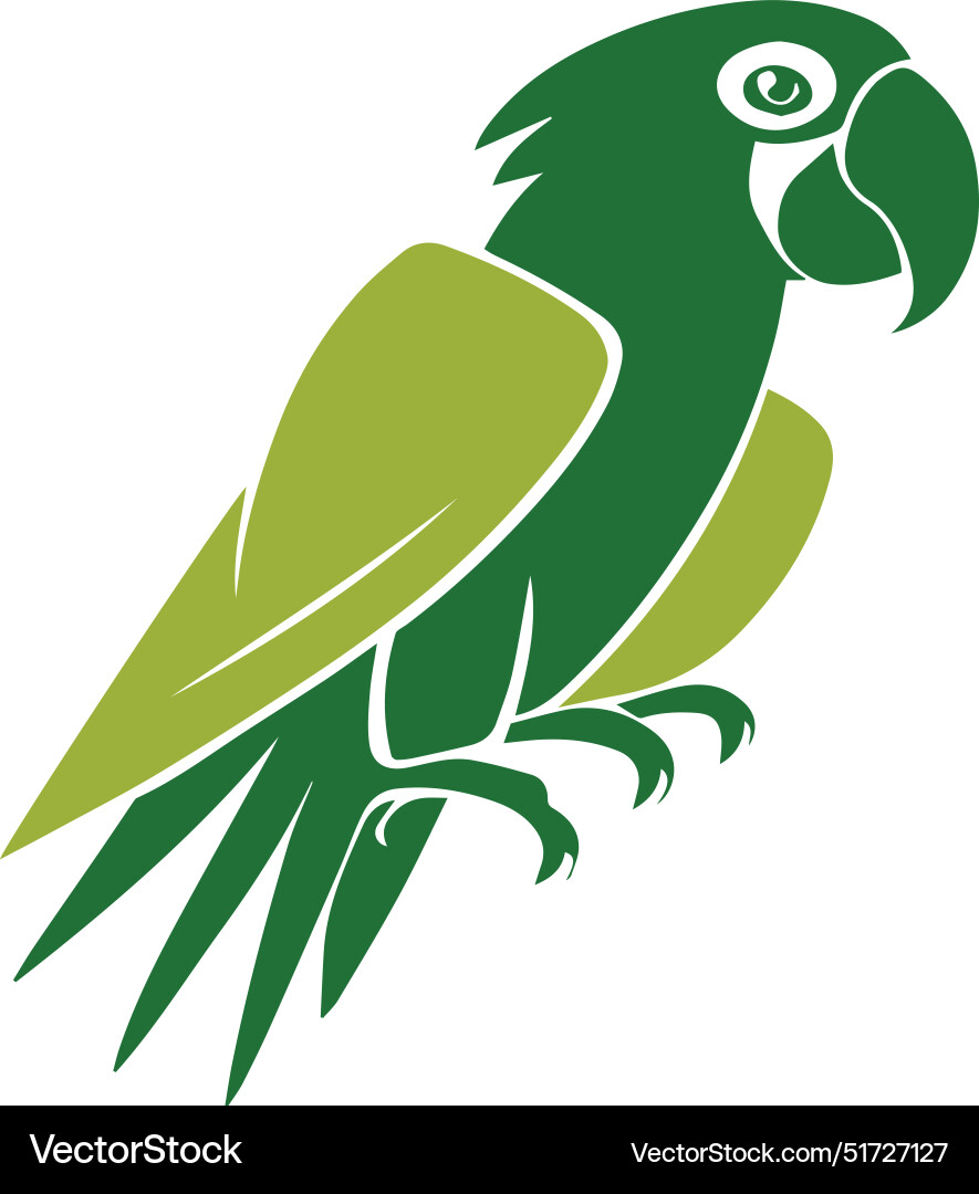 Parrot logo Royalty Free Vector Image - VectorStock