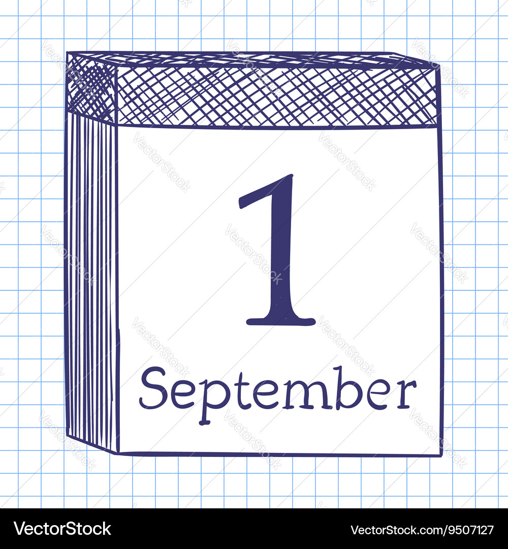 Wall calendar Royalty Free Vector Image - VectorStock