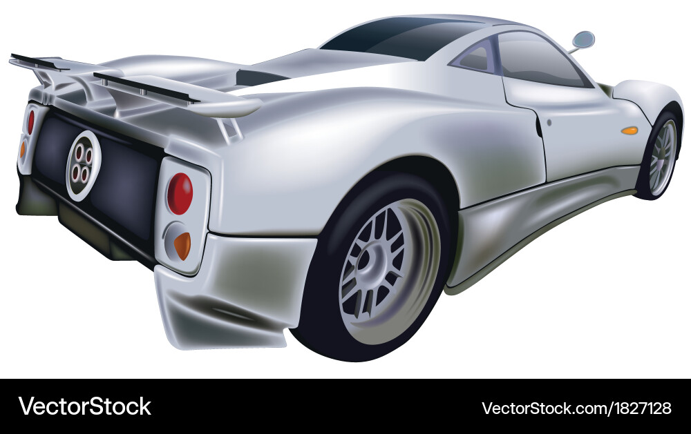 Sports car Royalty Free Vector Image - VectorStock