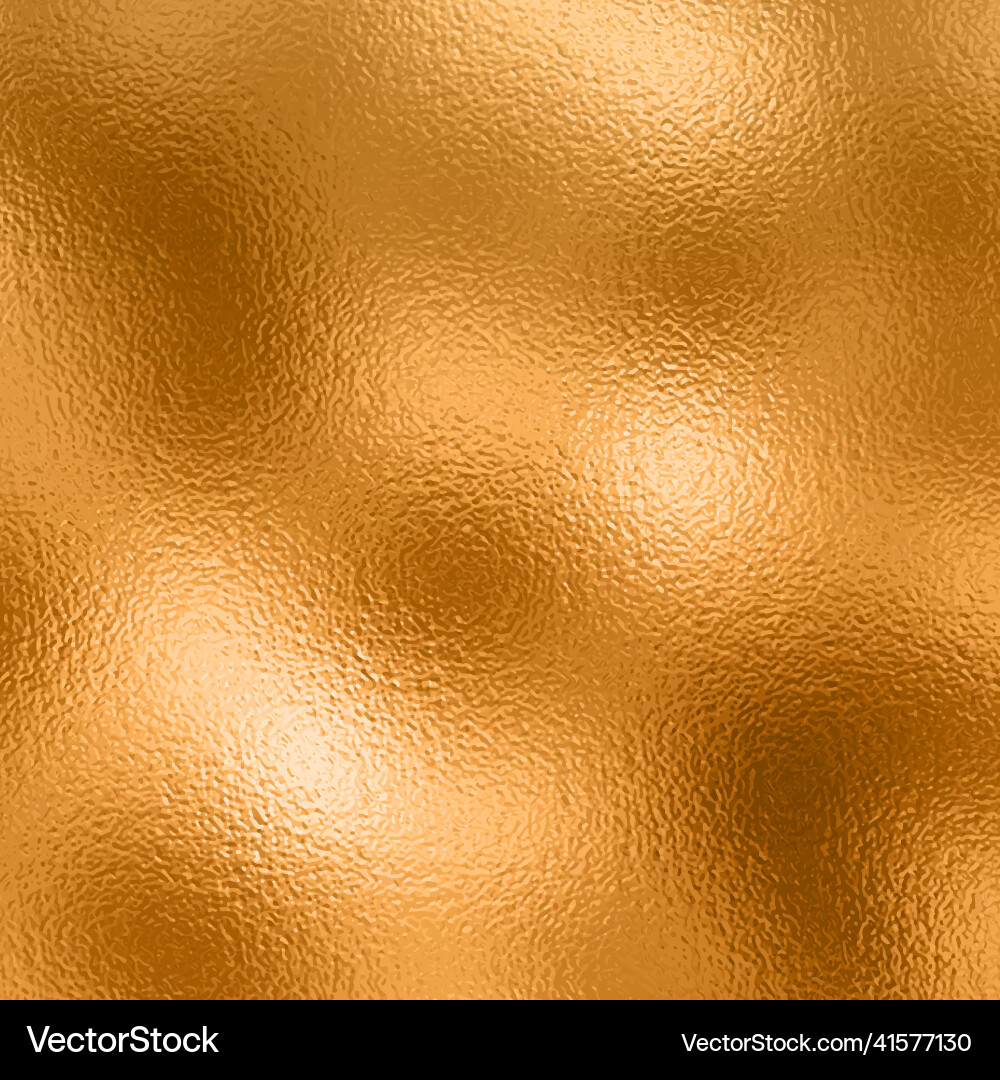 Gold foil texture background - high gloss Vector Image