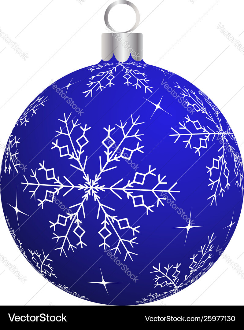 Year ball Royalty Free Vector Image - VectorStock