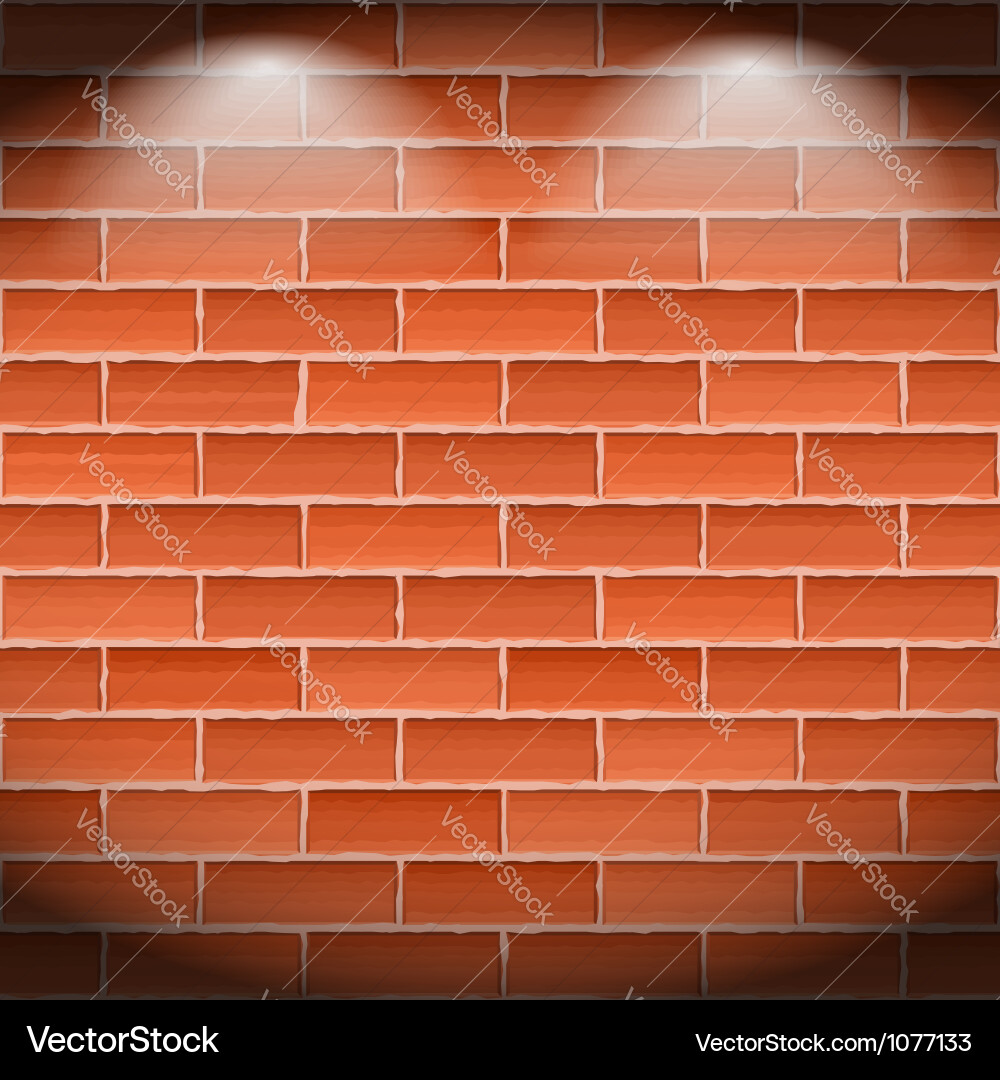 Brick wall Royalty Free Vector Image - VectorStock