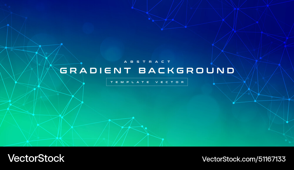 Digital technology speed connect blue green tech Vector Image