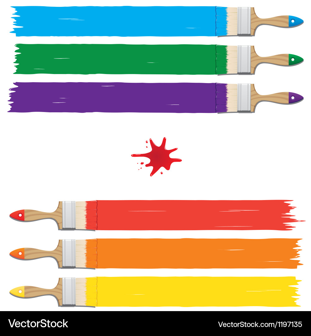 Brush Royalty Free Vector Image - VectorStock