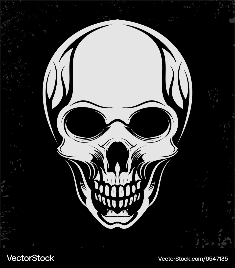 Skulls Royalty Free Vector Image - VectorStock