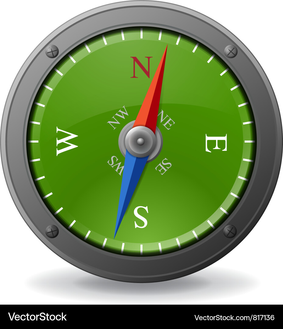 Compass Royalty Free Vector Image - VectorStock