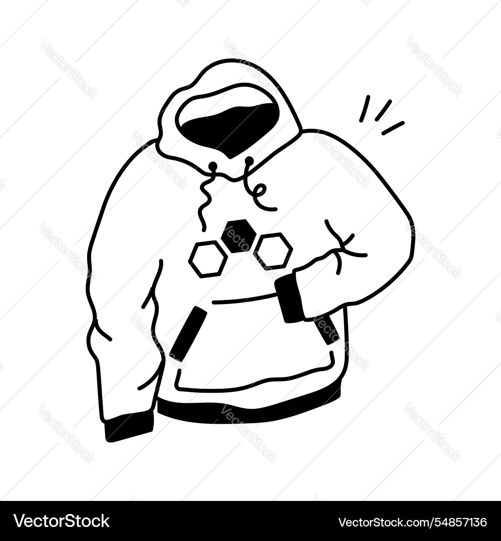 Hoodie Royalty Free Vector Image - VectorStock