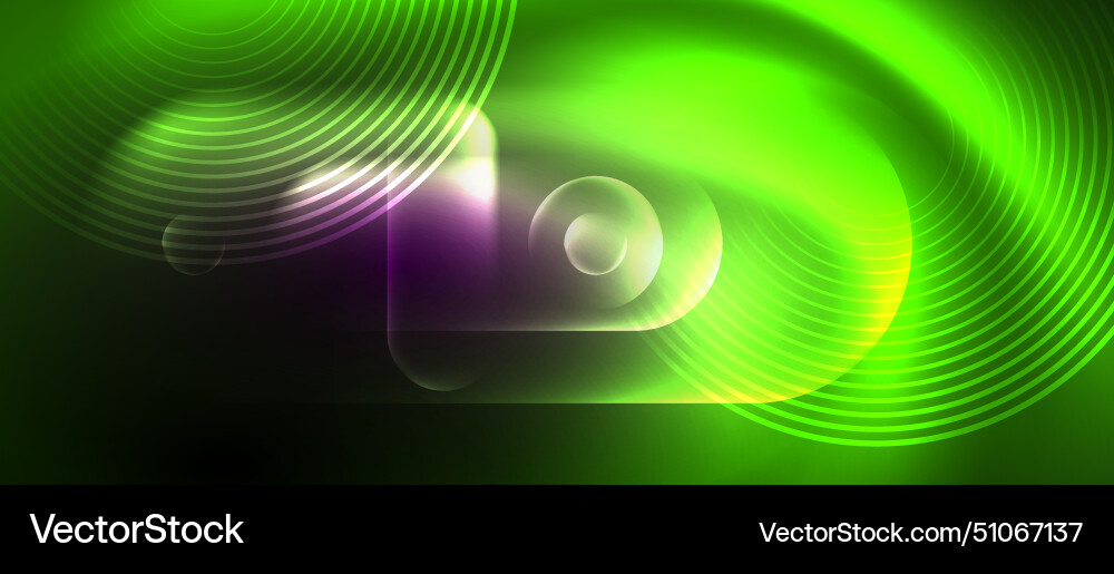 A vibrant electric blue camera lens on green Vector Image