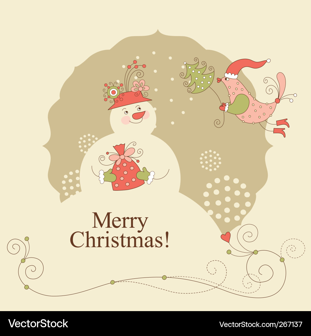 Winter Celebration Snowflakes Royalty Free Vector Image