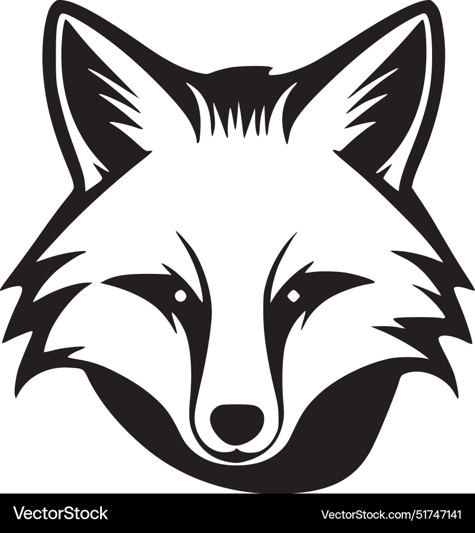 Fox - high quality logo ideal for t-shirt Vector Image