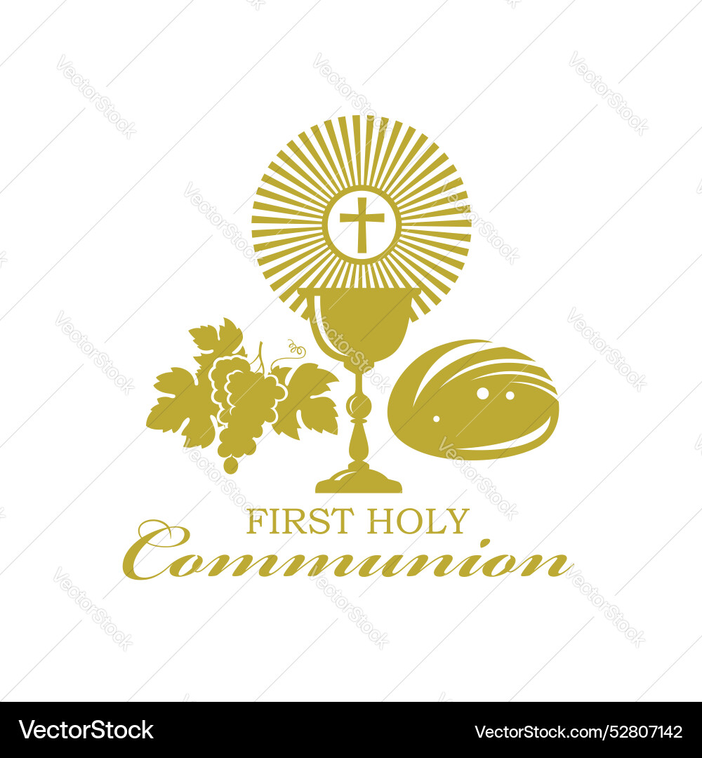 Holy communion icon Royalty Free Vector Image - VectorStock