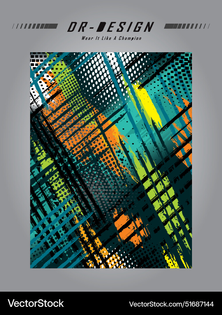 Sublimation creative t-shirt design Royalty Free Vector