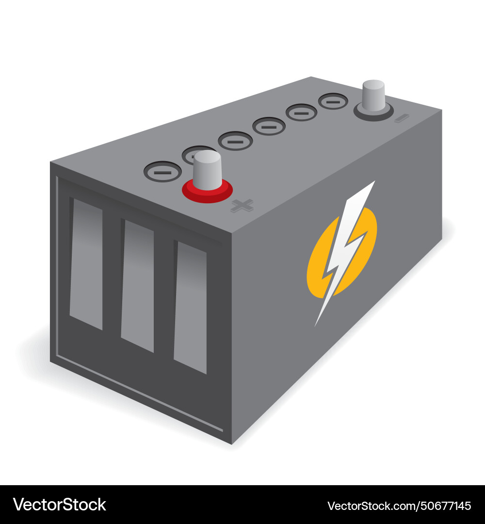 Car batteries Royalty Free Vector Image - VectorStock