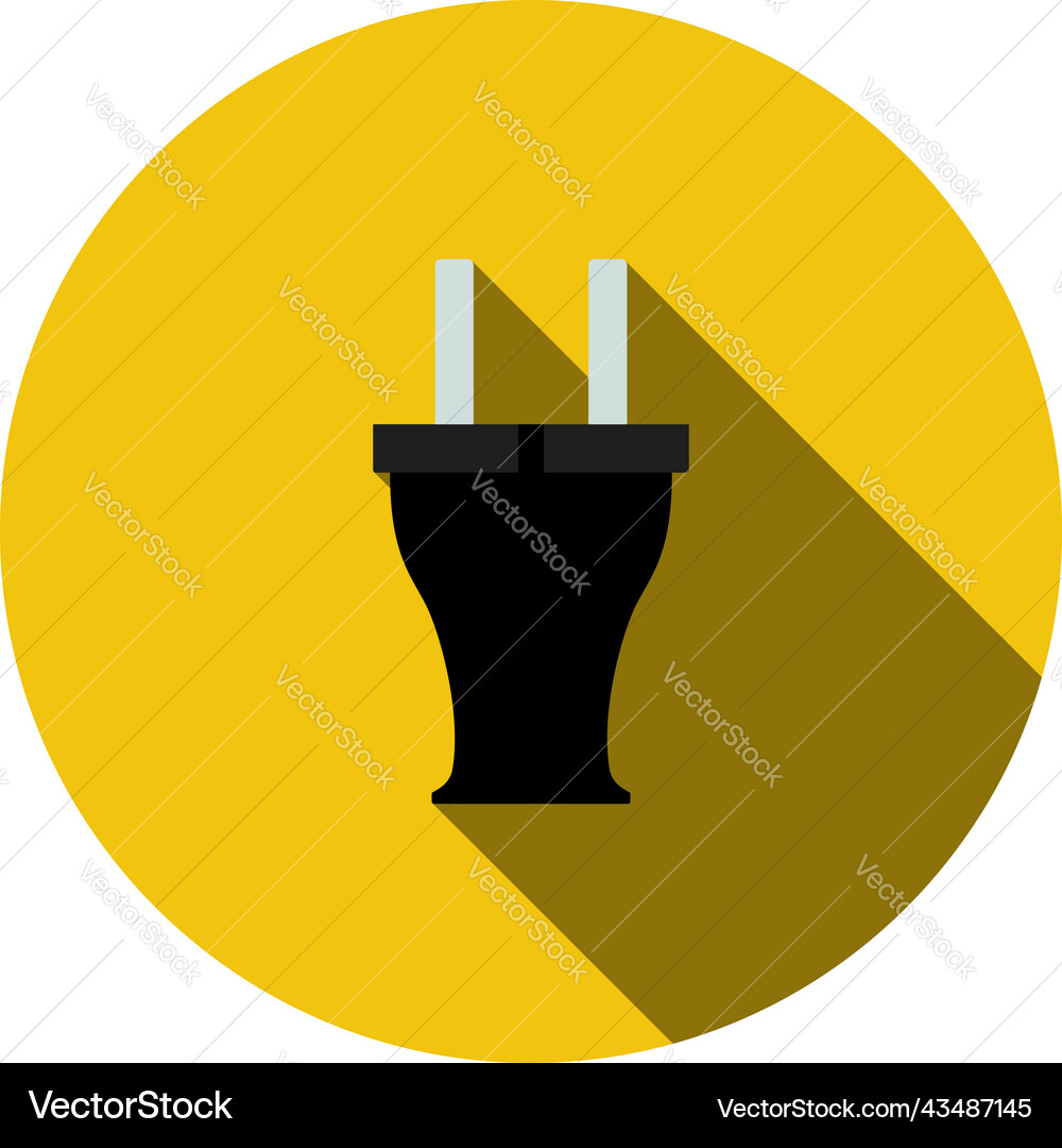Electrical plug icon Royalty Free Vector Image