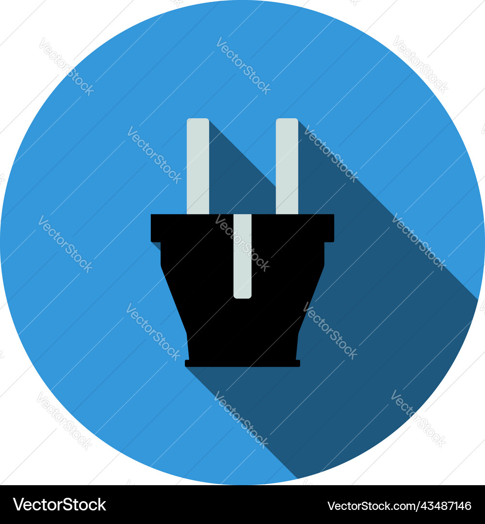 Electrical plug icon Royalty Free Vector Image