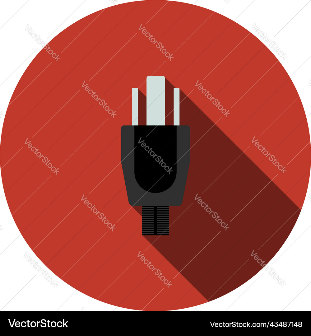 Electrical plug icon Royalty Free Vector Image