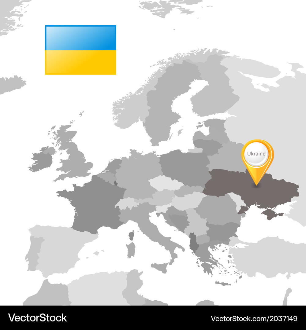 Ukraine Royalty Free Vector Image - VectorStock
