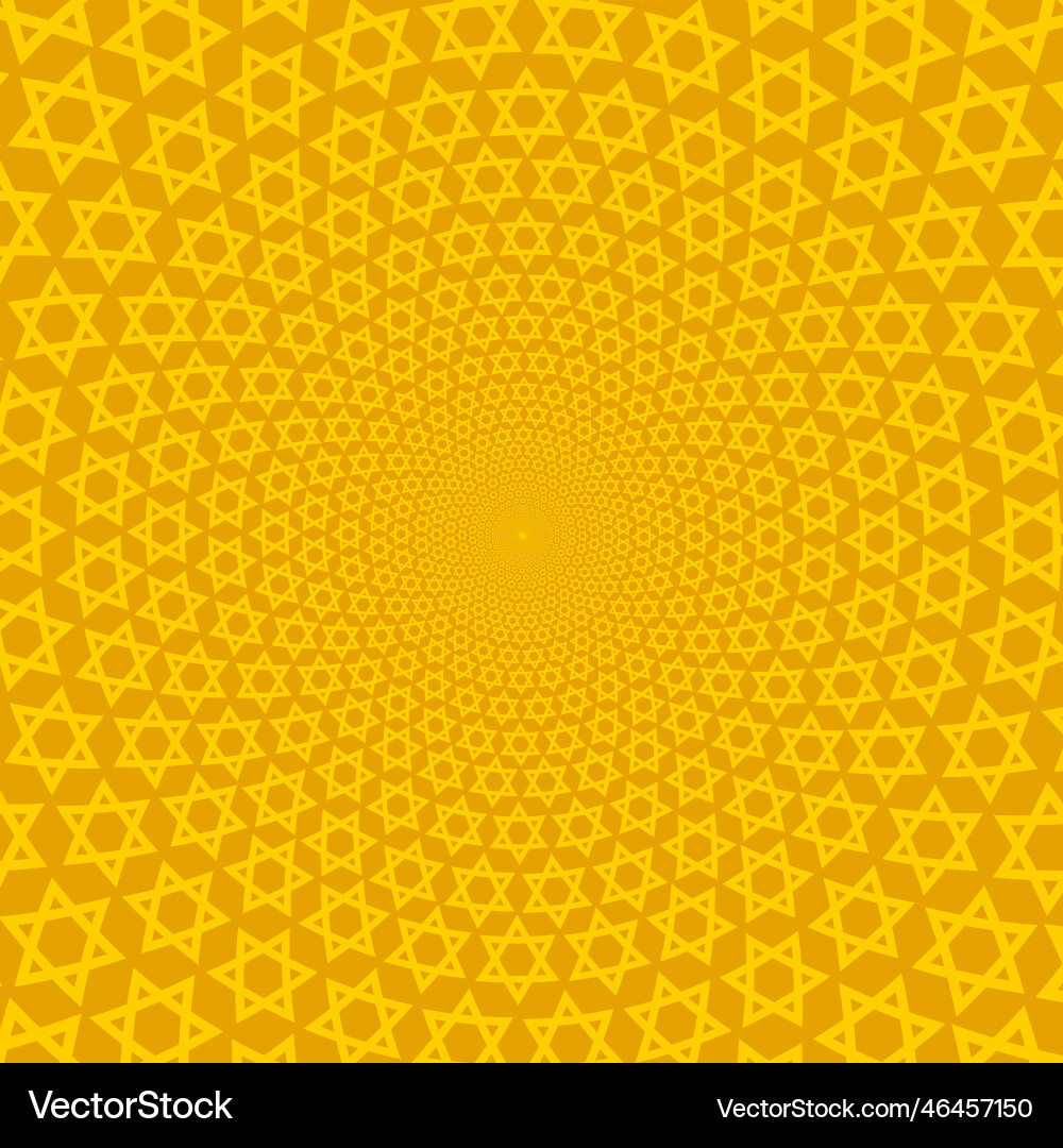 Star of David Abstract Background Royalty Free Vector Image