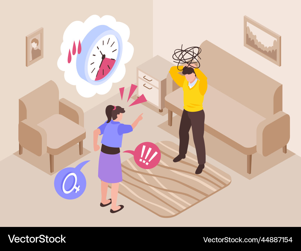 Menstrual cycle background Royalty Free Vector Image