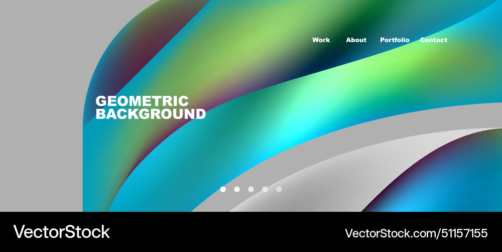 Aqua and azure wave design inspired by terrestrial