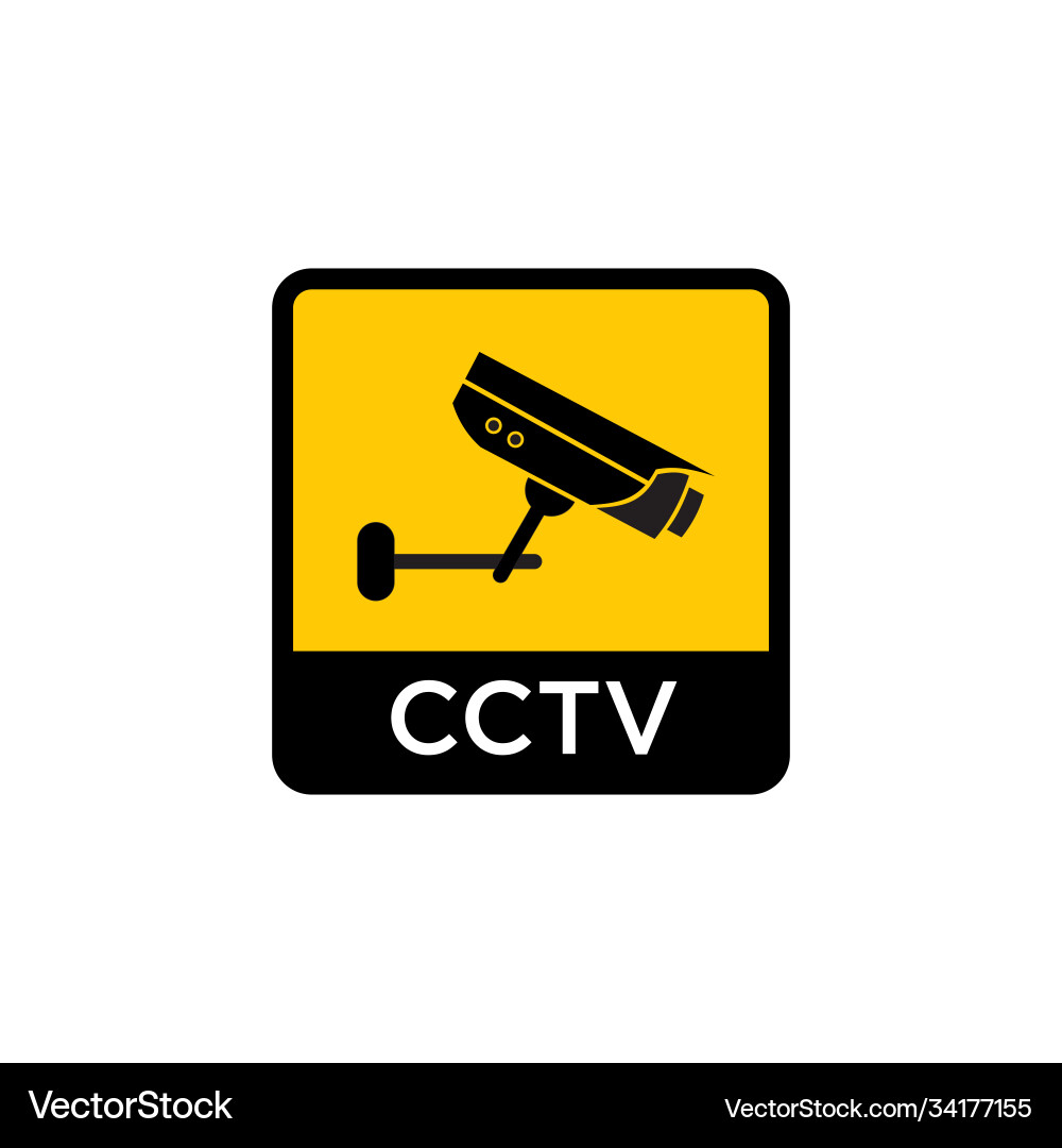 Cctv Camera Logo Vector