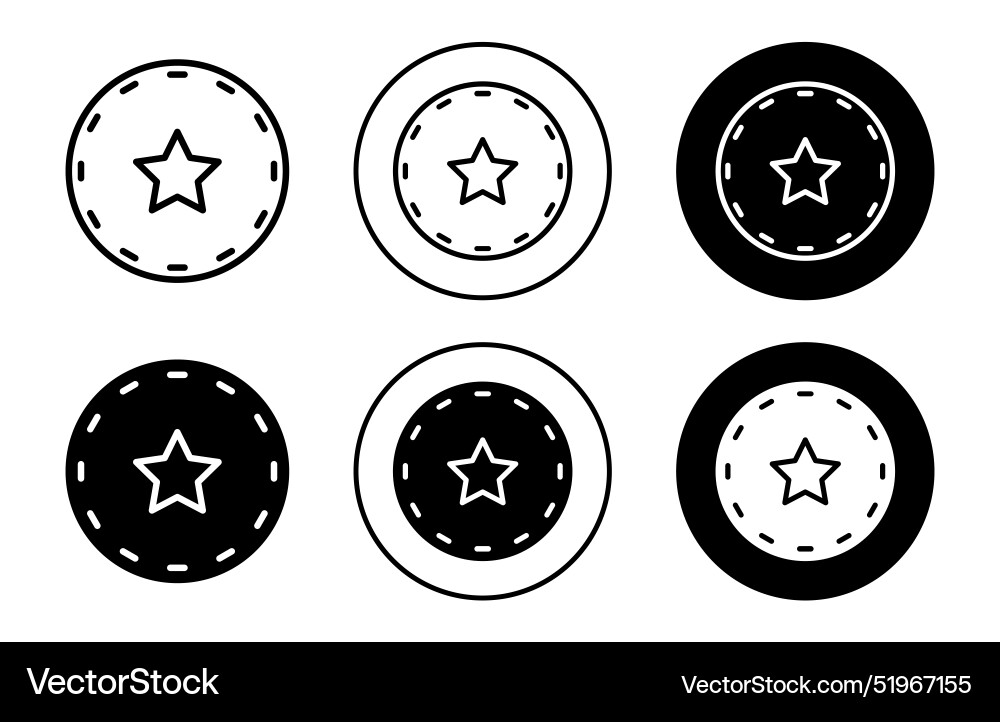 Discount bonus symbol icon sign collection Vector Image