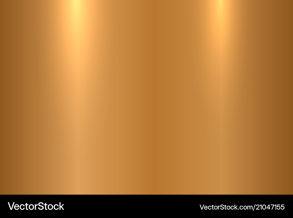 Shiny Metallic Bronze Texture Royalty Free Vector Image
