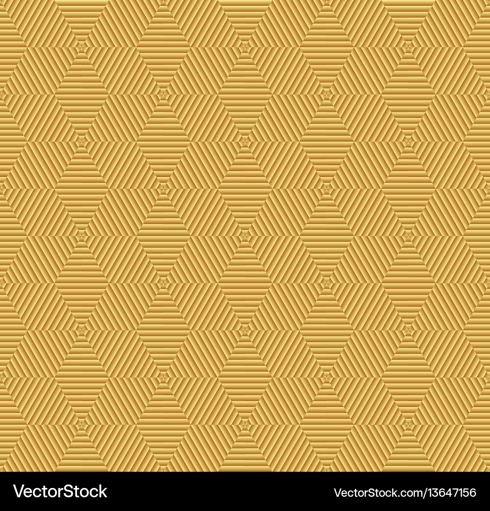 Golden background seamless pattern Royalty Free Vector Image