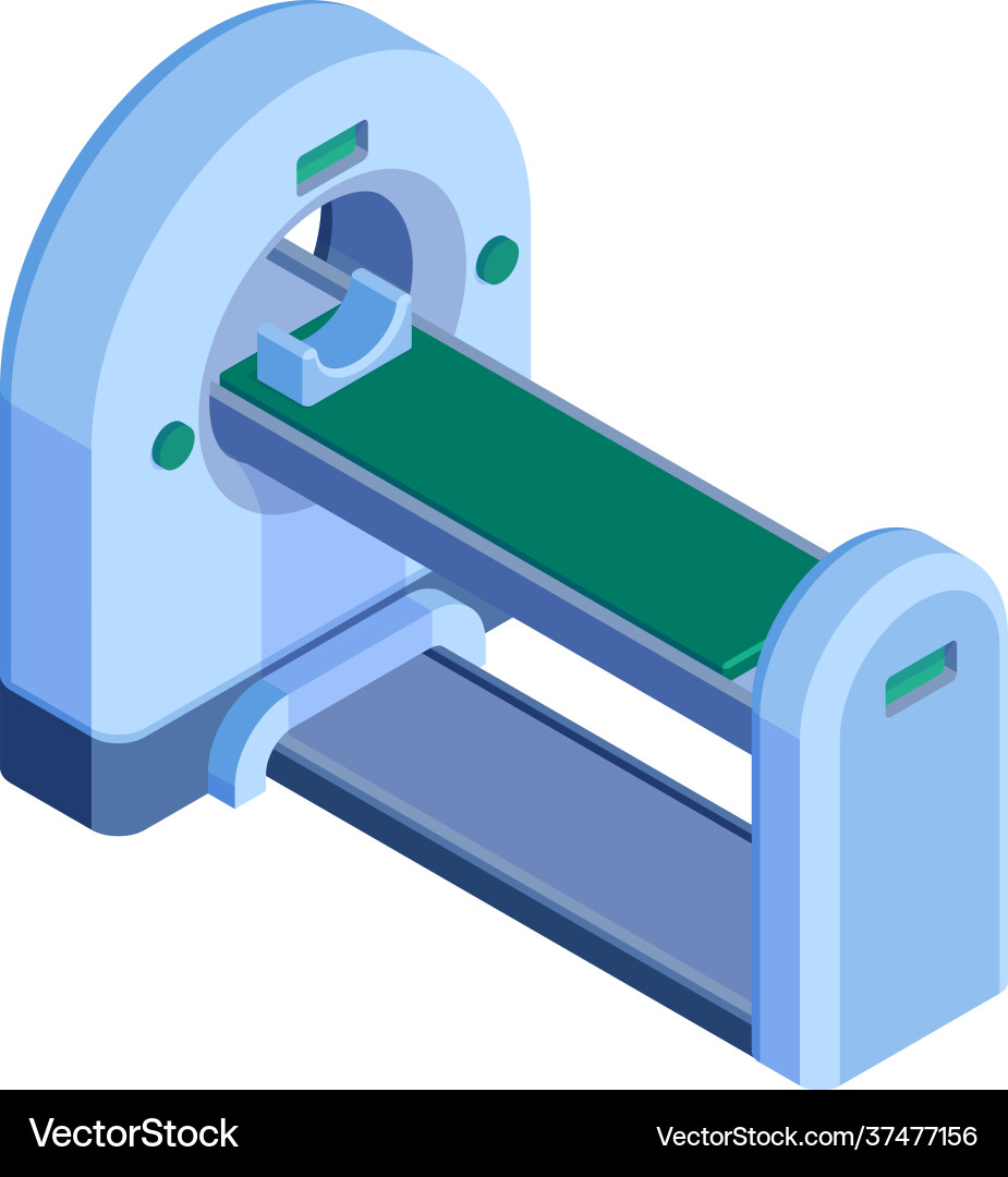 mri Maschinensymbol Lizenzfreies Vektorbild - VectorStock