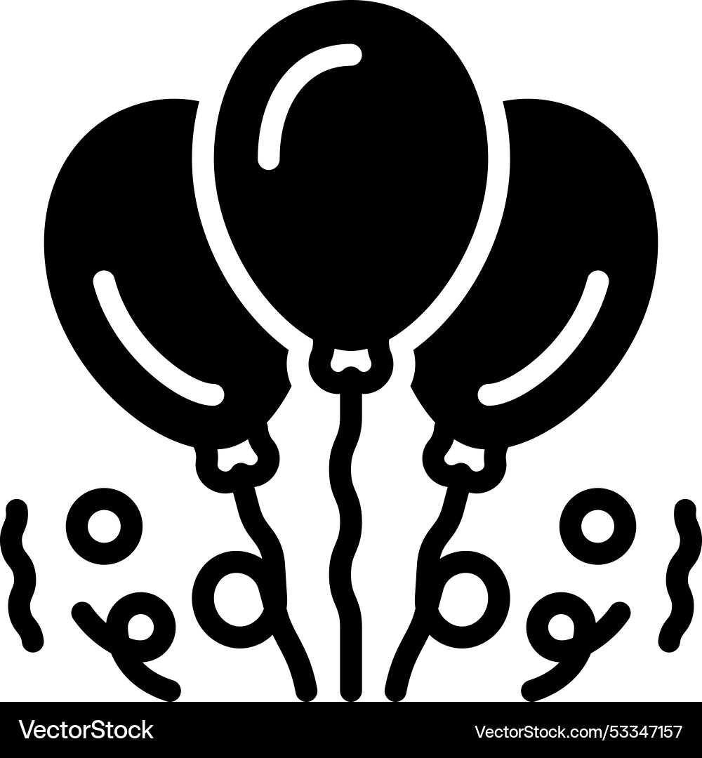 Balloons Royalty Free Vector Image - VectorStock