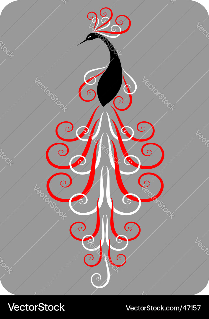 Peacock design Royalty Free Vector Image - VectorStock