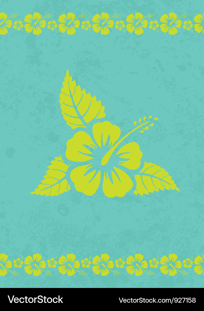 Aloha background Royalty Free Vector Image - VectorStock