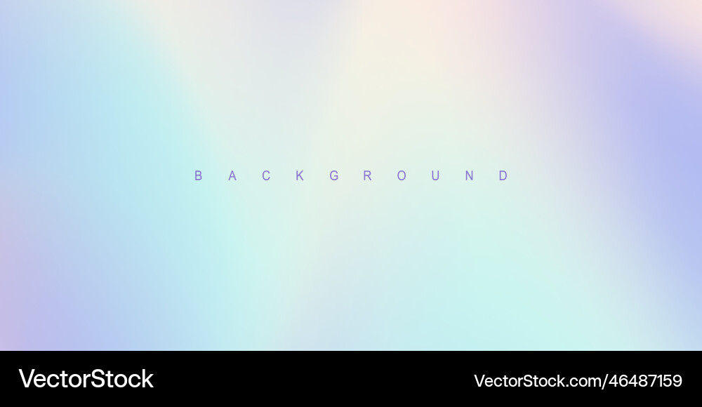 Pastel Rainbow Gradient Sky Background Royalty Free Vector