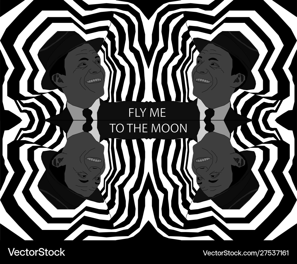 Frank sinatra Royalty Free Vector Image - VectorStock