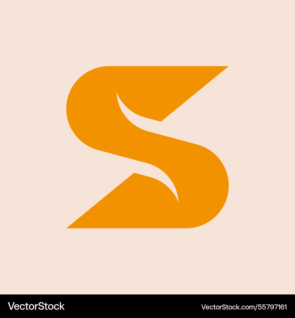 Letter s logo Royalty Free Vector Image - VectorStock