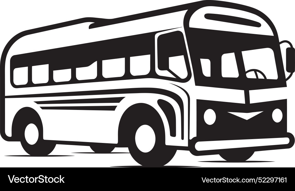 Metropolitan echoes expressive bus art reflecting Vector Image