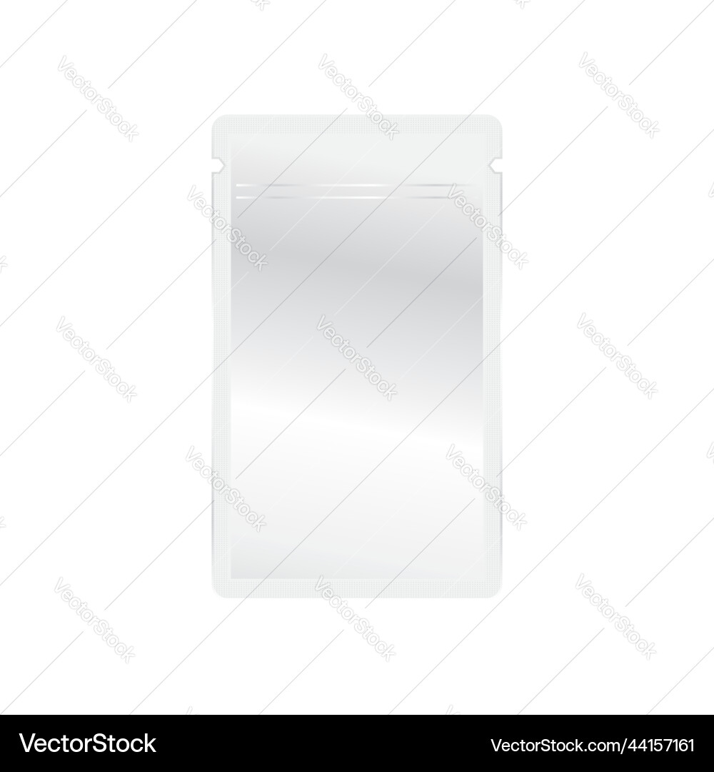 Plastic bag pouch Royalty Free Vector Image - VectorStock