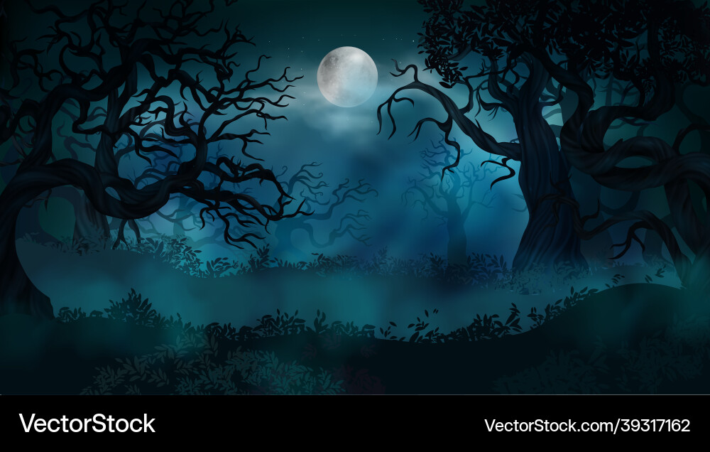 Spooky Woods Vector Images (over 6,000)