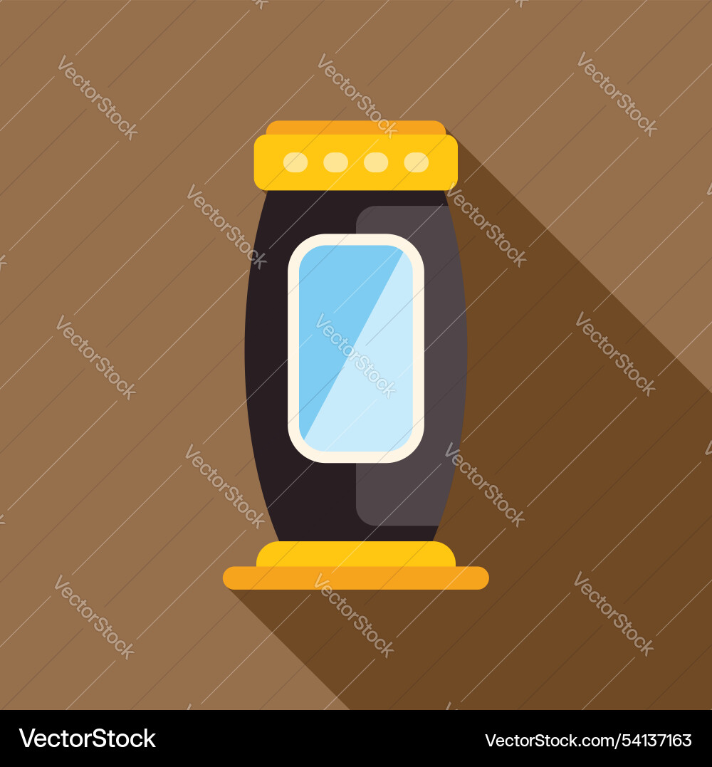 Futuristic transportation pod with window Vector Image