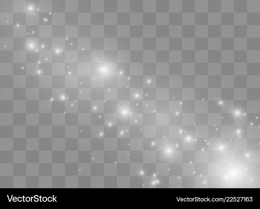 Sparkling magical dust Royalty Free Vector Image