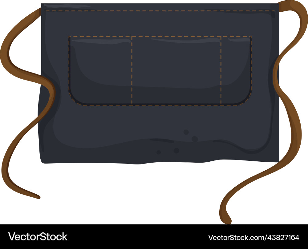 Culinary kitchen apron cartoon Royalty Free Vector Image