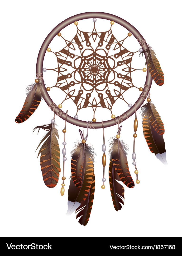 Dream catcher Royalty Free Vector Image - VectorStock