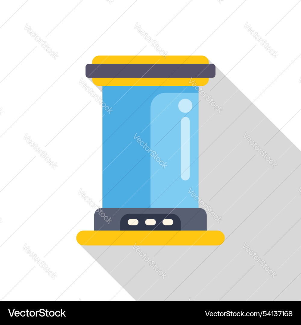 Futuristic teleportation device creating portal Vector Image